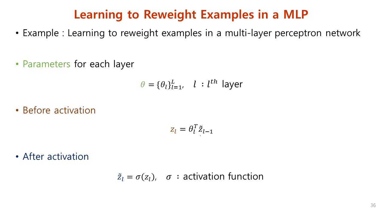 Paper Review. Learning to Reweight Examples for Robust Deep Learning@ICML' 2018 | CV Researcher